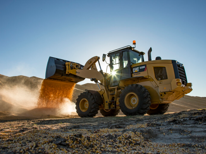 man operating machinery