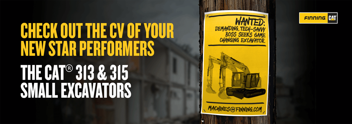 Cat® Small Excavators | Finning Cat