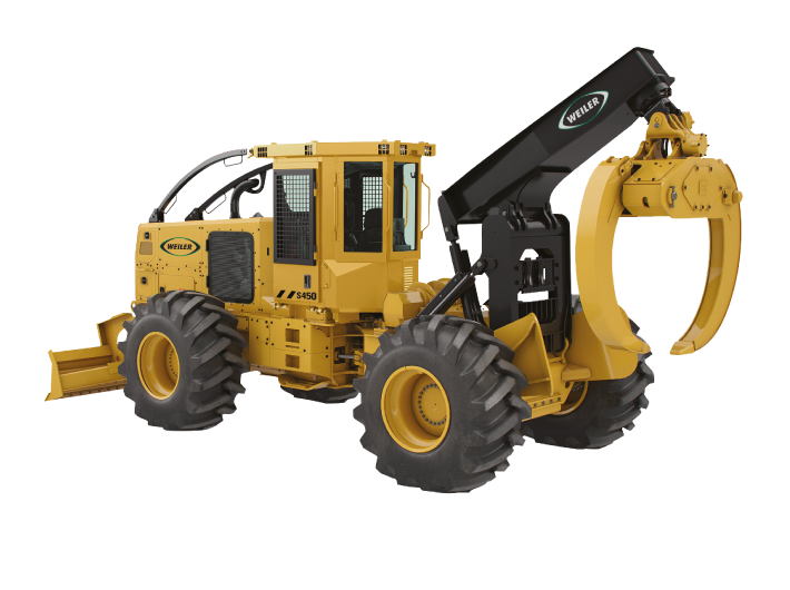 Arrastrador de Troncos de Ruedas